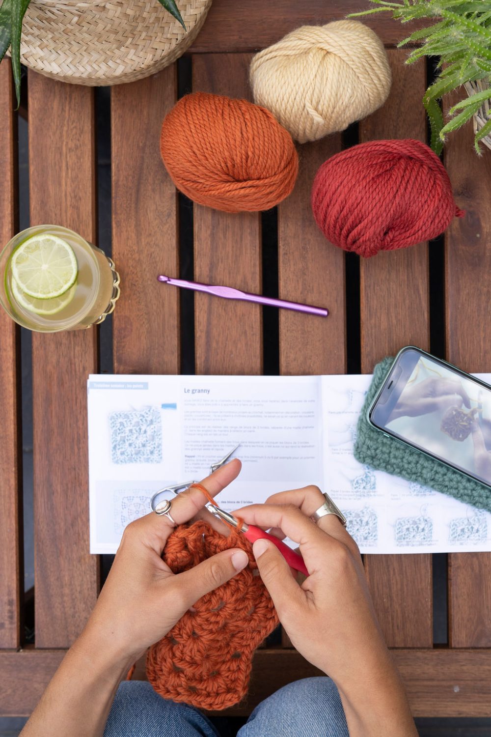 Kit crochet débutant | Apprenez en 4 semaines | Chouette Kit
