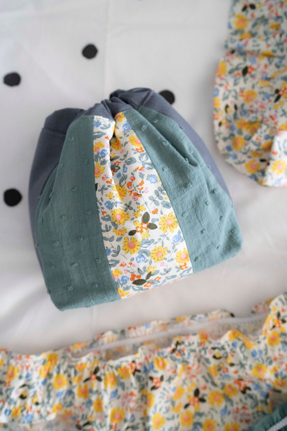 Pochon de pâques - patron et tutoriel gratuit à télécharger