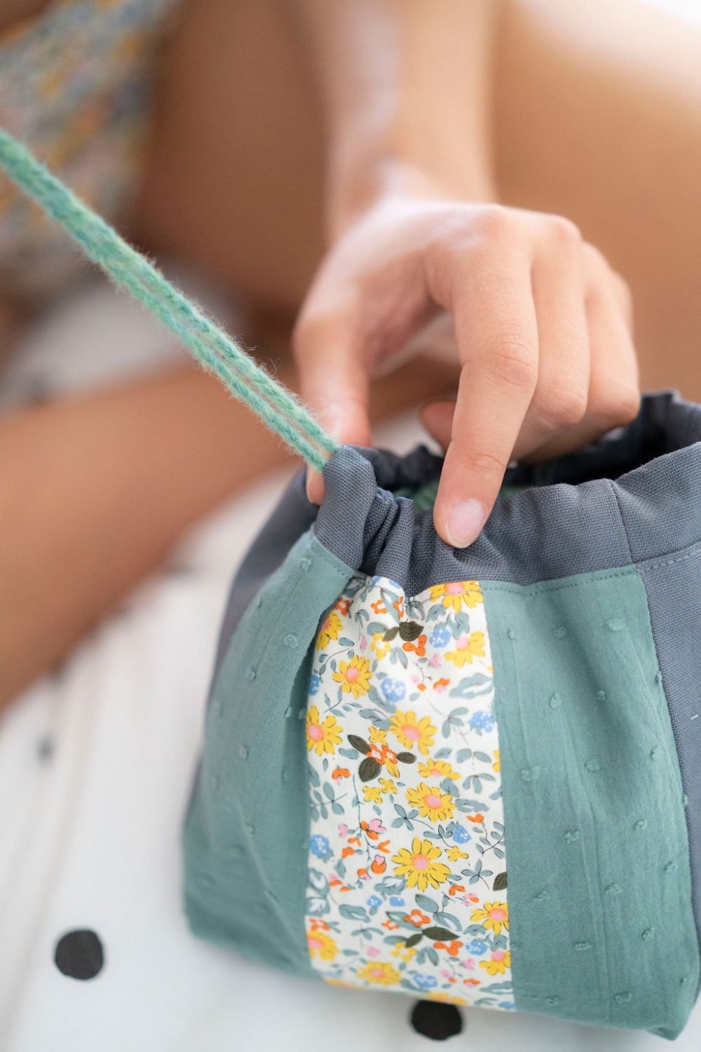 Pochon de pâques - patron et tutoriel gratuit à télécharger